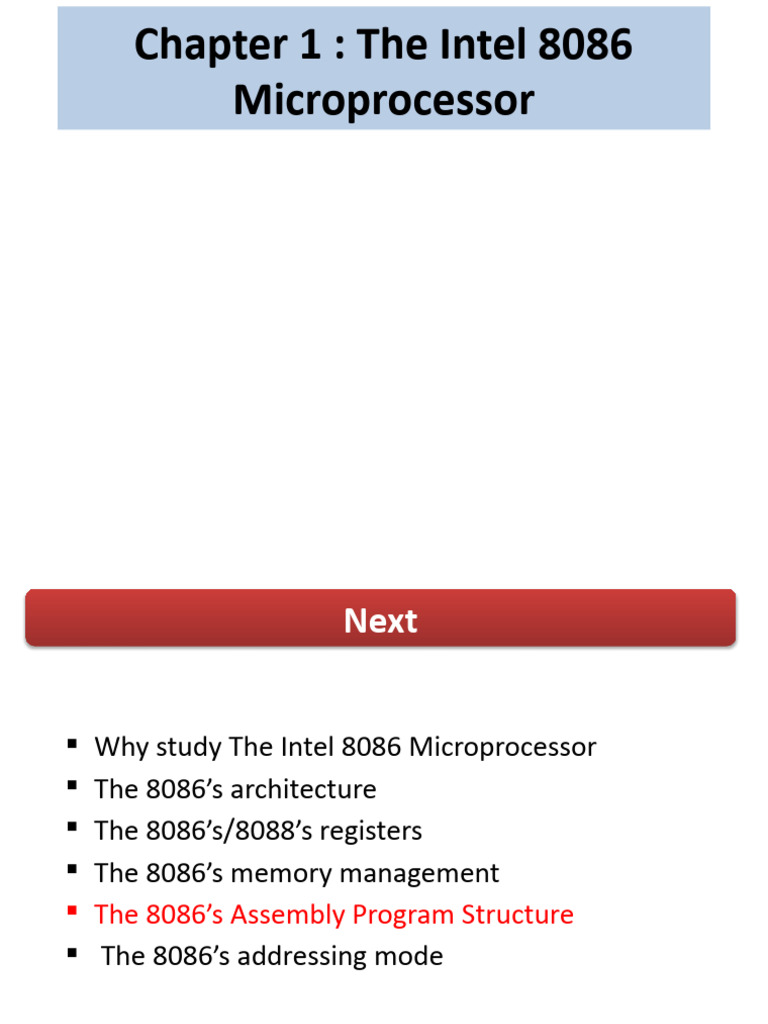 3-Assembly Program Structure | PDF 3-Assembly Program Structure | PDF