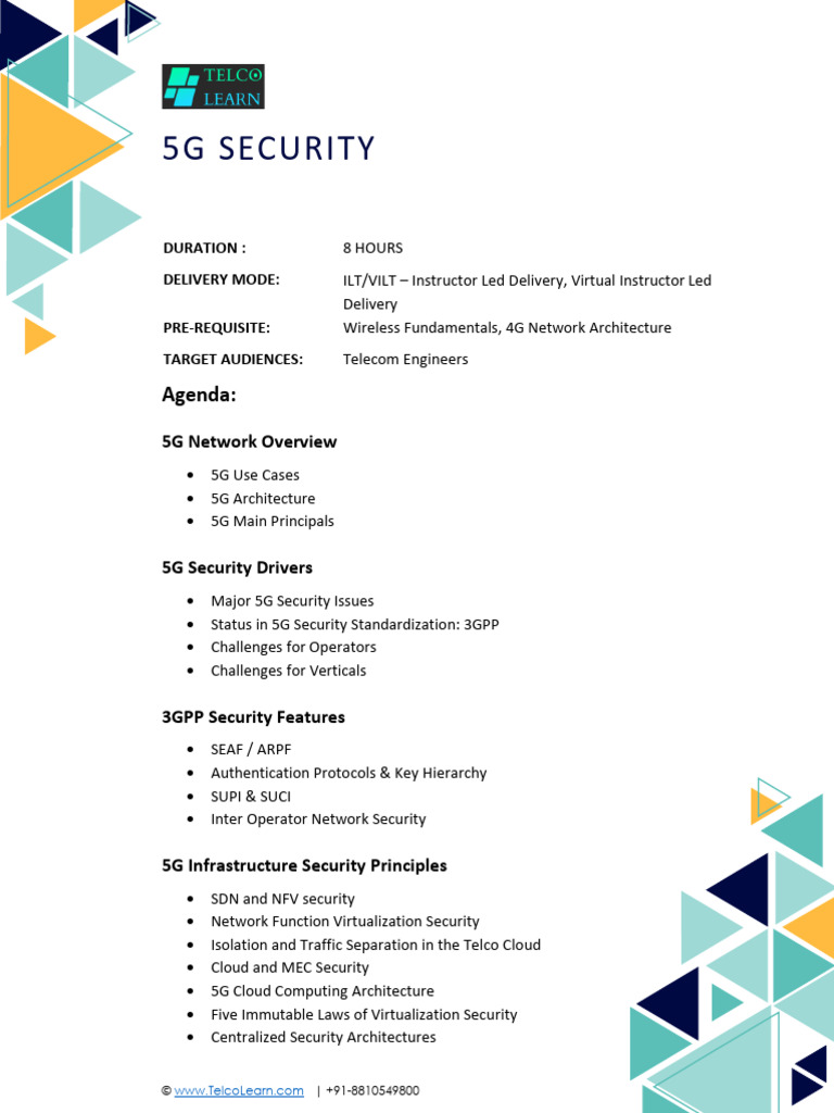 5G Security | PDF