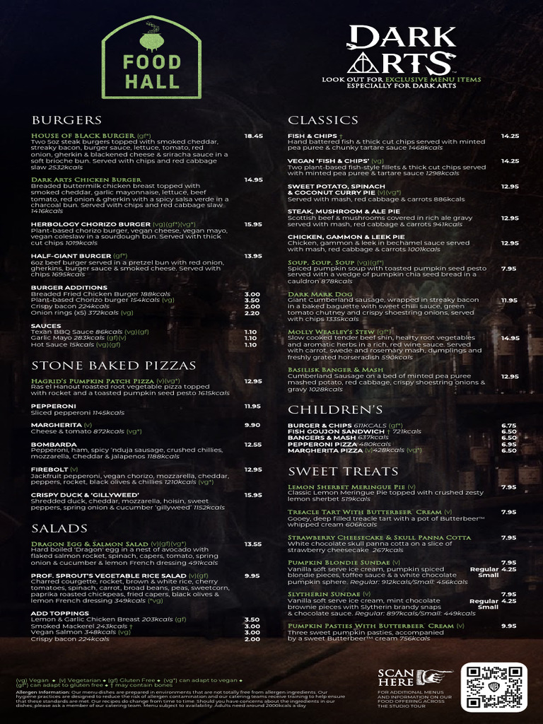 Food Hall Lunch Menu 1 | PDF