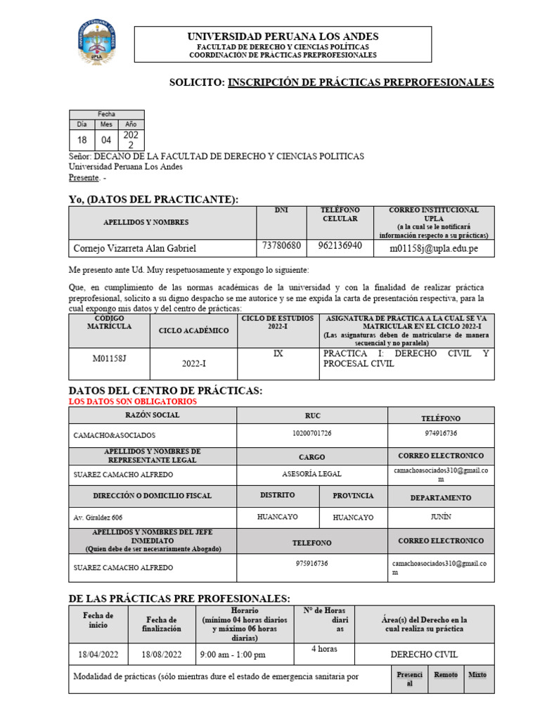 Formato - Solicitud PPP | PDF | Gobierno