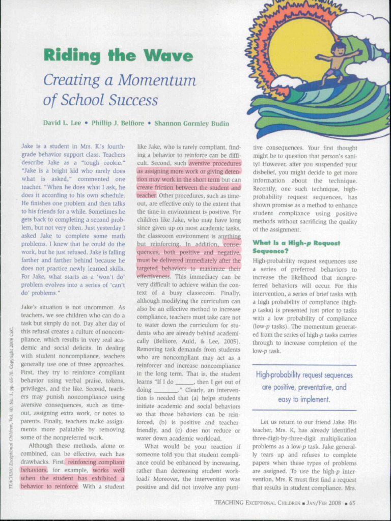 Riding The Wave | PDF