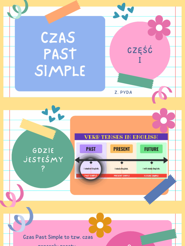 Czas Past Simple | PDF
