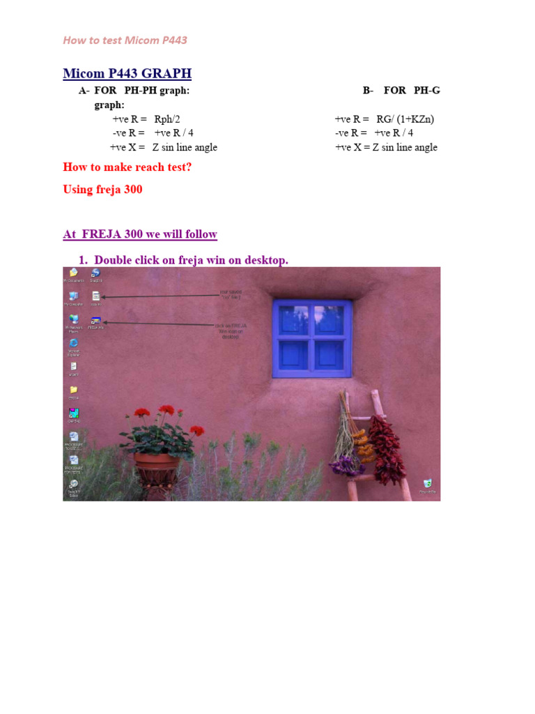 MICOM Test Steps | PDF