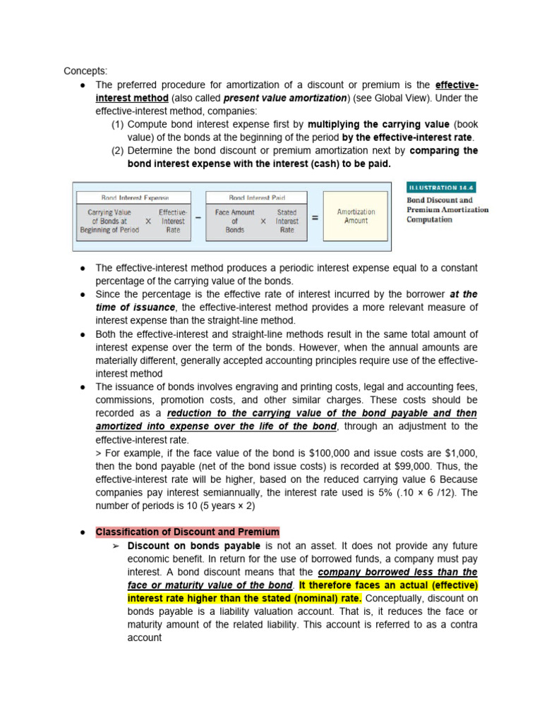 5_Effective Interest Method | PDF