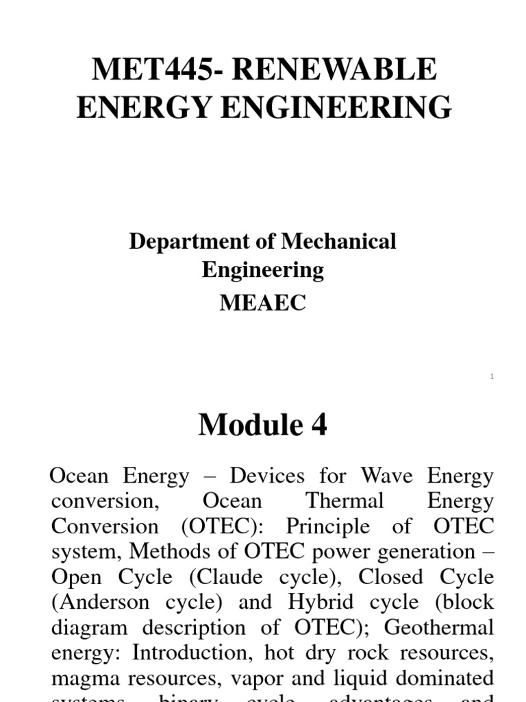 MET445- Module 4 (3) | PDF