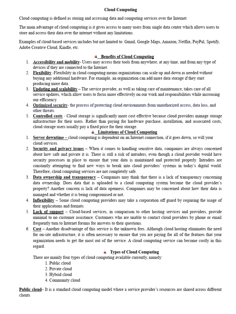 Cloud Computing Download Free Pdf Cloud Computing Software As A Service