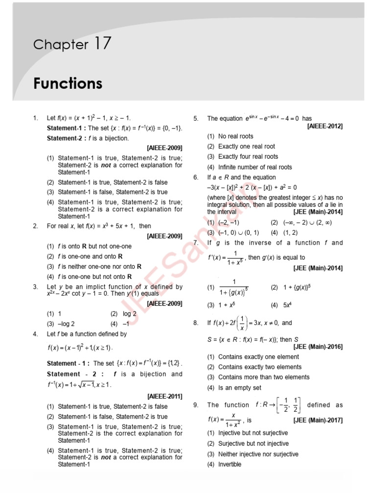 17.functions Watermark | PDF | Function (Mathematics) | Mathematics