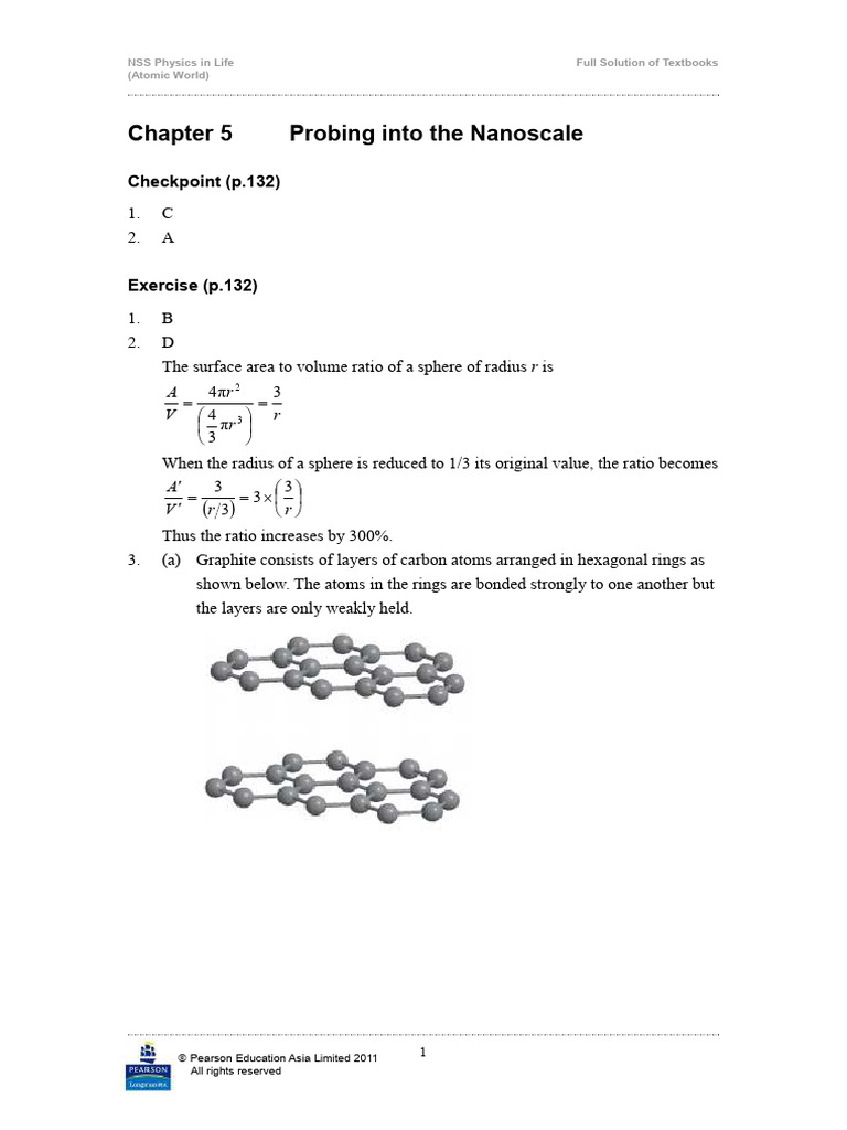 Nanoscale Physics Solutions Guide | PDF
