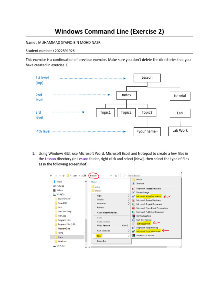 Lab Exercise 2 | PDF