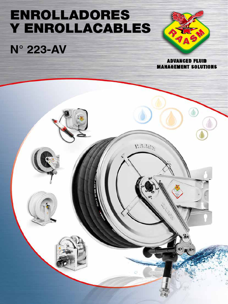 Catalogo Enrrolladores y Enrrollacables 223-Avv | PDF | Papel | Materiales