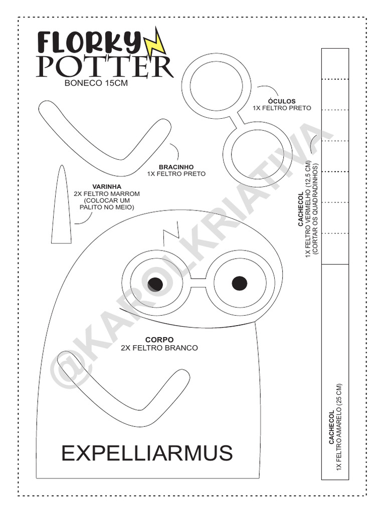 Florky Potter - Karol Kriativa | PDF