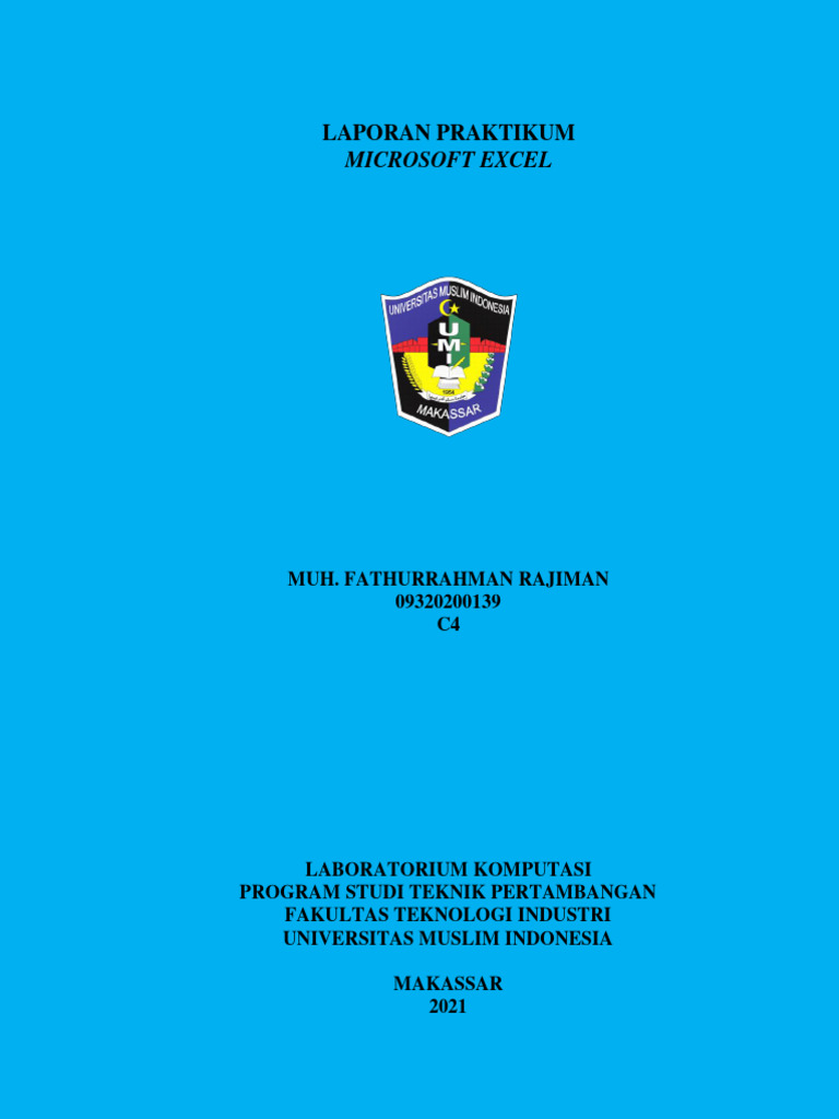 Laporan MS. EXCEL 139 | PDF