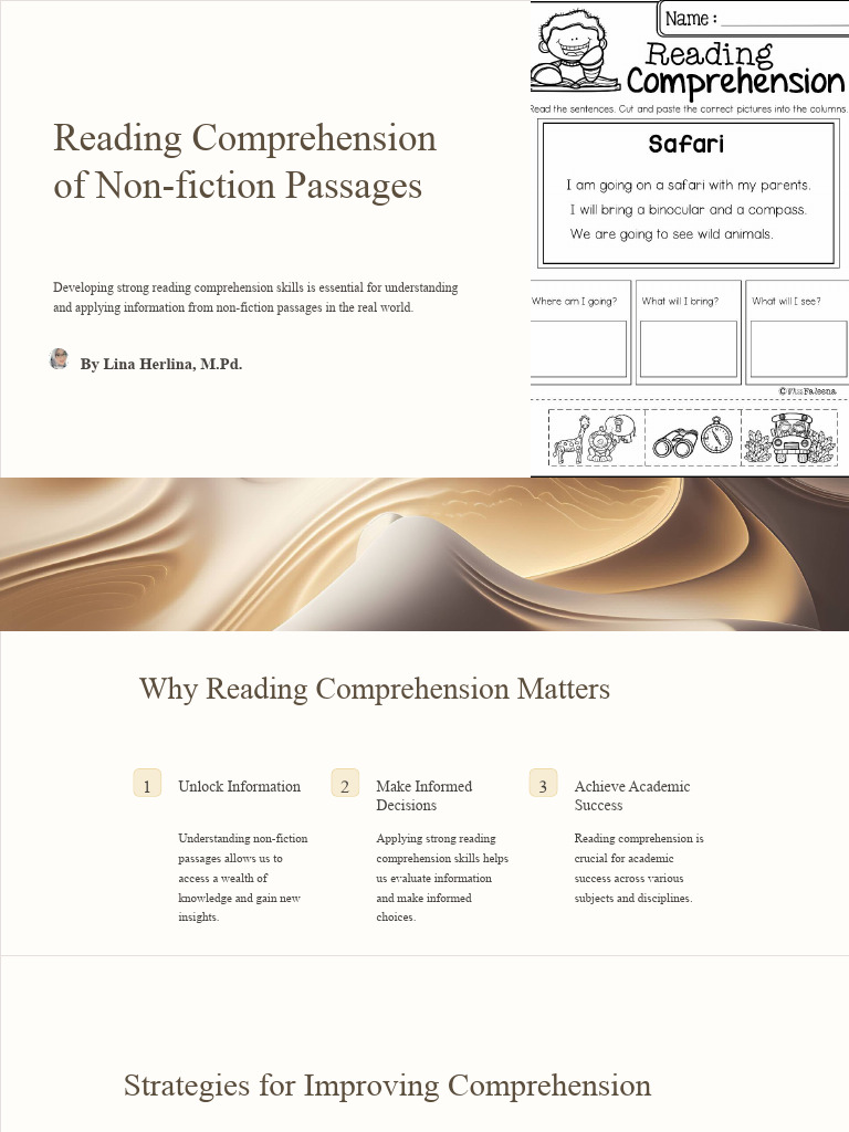 Session 6 - Reading-Comprehension-of-Non-fiction-Passages | Download ...