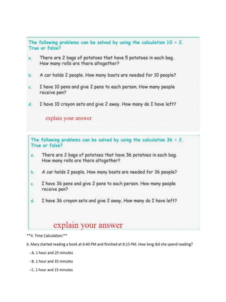 Mathreview Ver 2 | PDF