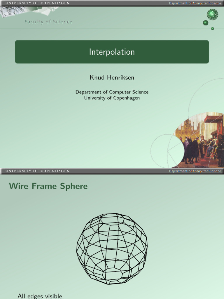 Interpolation PDF | PDF