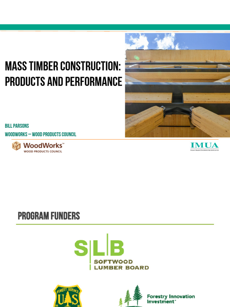 2C. Mass Timber - Parsons+++ PDF | PDF