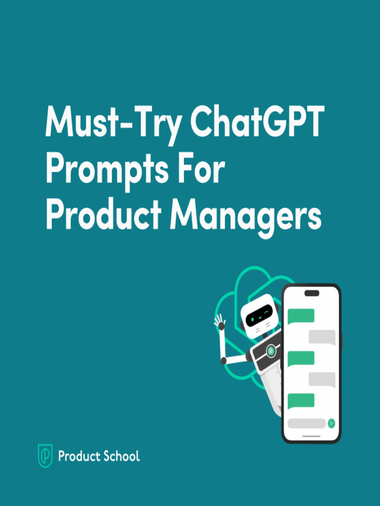 ChatGPT Prompts For Product Managers! | PDF