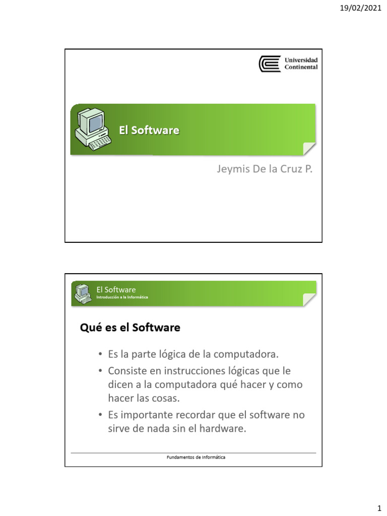 Qué Es El Software | PDF