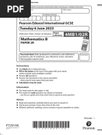 Edexcel 1H November 2023 Examination Paper (PDF) - With Formula Insert ...