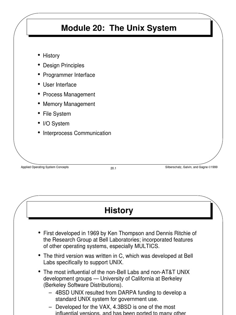 Unix | PDF | Network Socket | Operating System