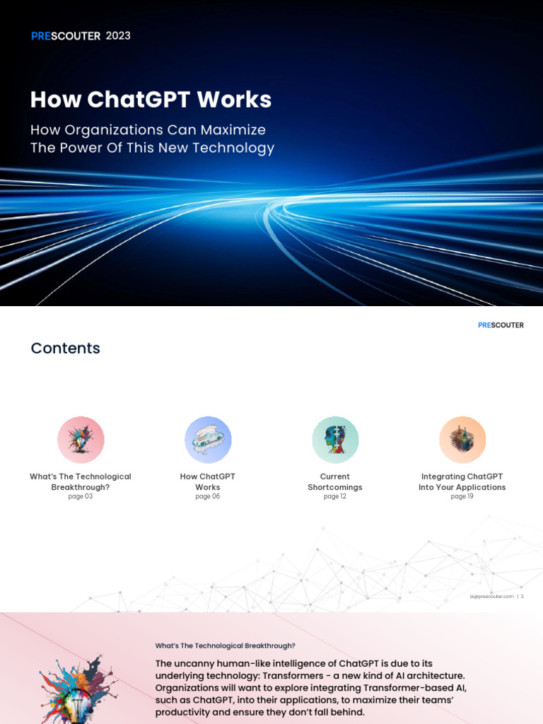How ChatGPT Works | PDF