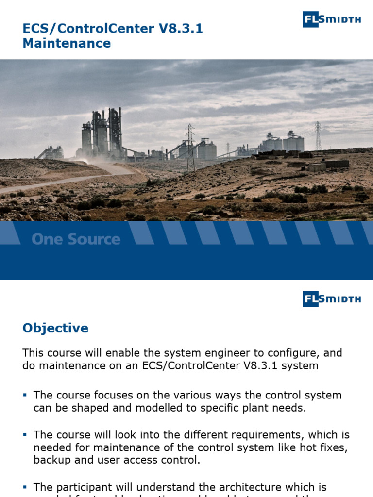 Ecs Maintenance | PDF | User Interface | Programmable Logic Controller