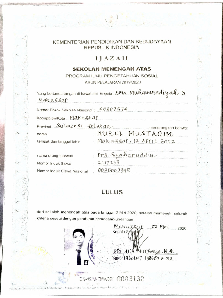 Ijazah (1) - Compressed | PDF