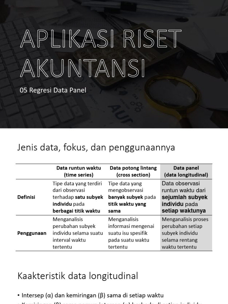 05 Regresi Data Panel | PDF