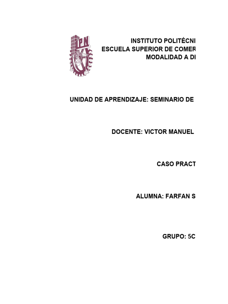 U2 Act2 Caso Práctico 4 | PDF