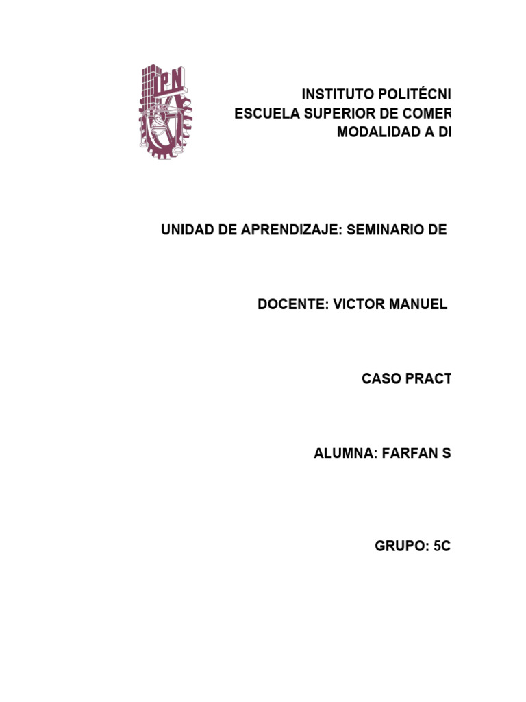 U2 Act3 Caso Práctico 5 | PDF