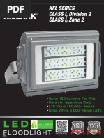 ProSite LED Floodlight Specs | PDF | Electrical Engineering | Electricity