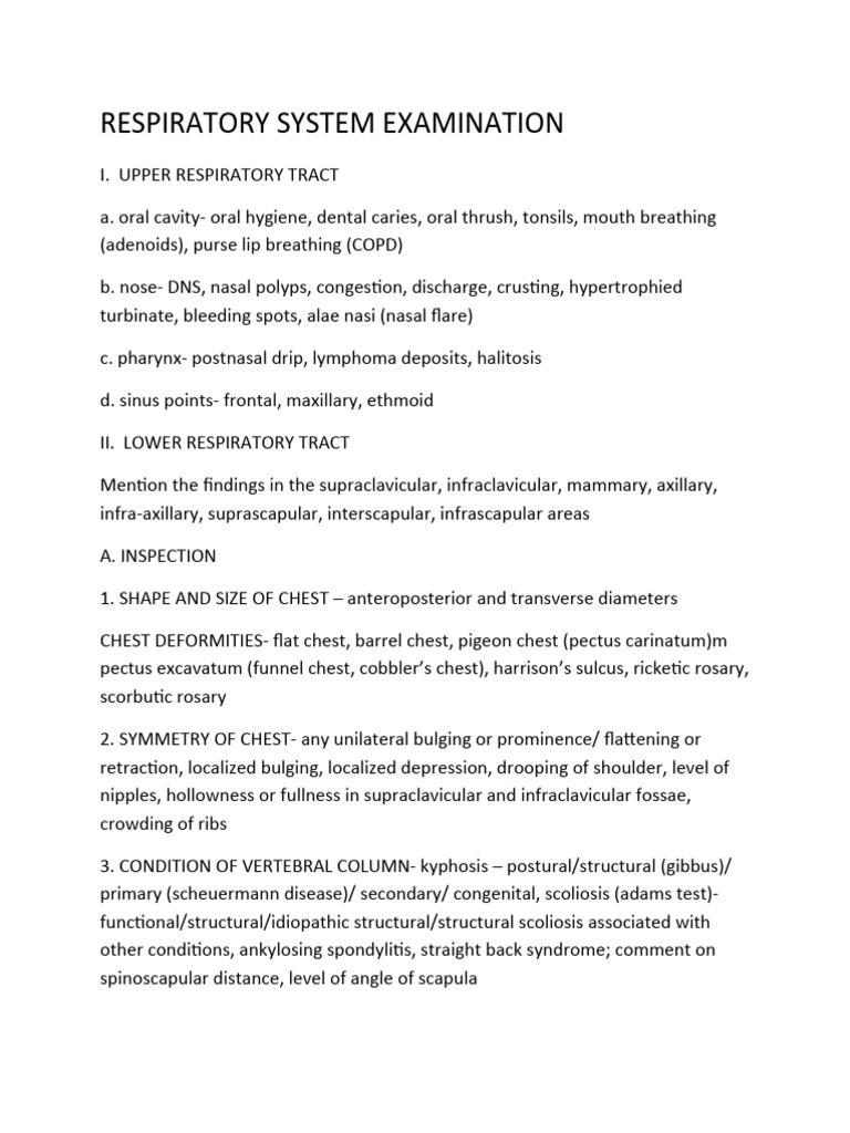 Comprehensive Respiratory Exam Guide | PDF | Social Science | Foreign ...
