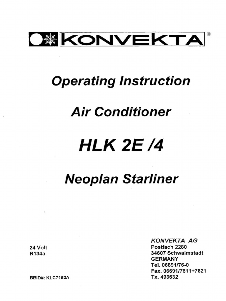 BA Konvekta Op1997 Inst HLK2E 4 ENG | PDF