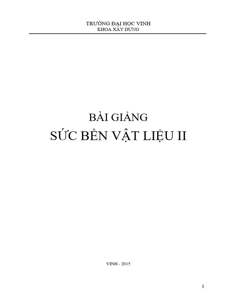 Bai Giang SBVL 2 | PDF