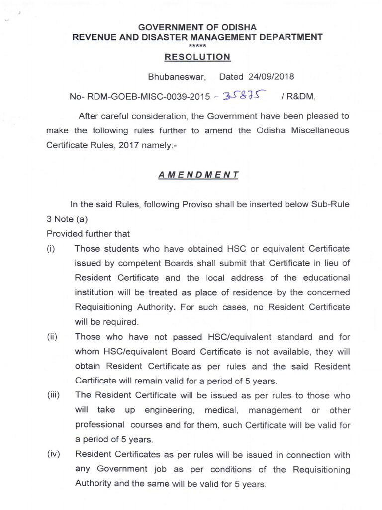 Validity of Certificates | PDF