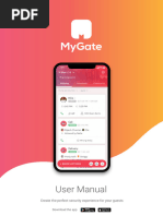 MyGate User Manual 2022 - Digital | PDF | Information | Mobile App