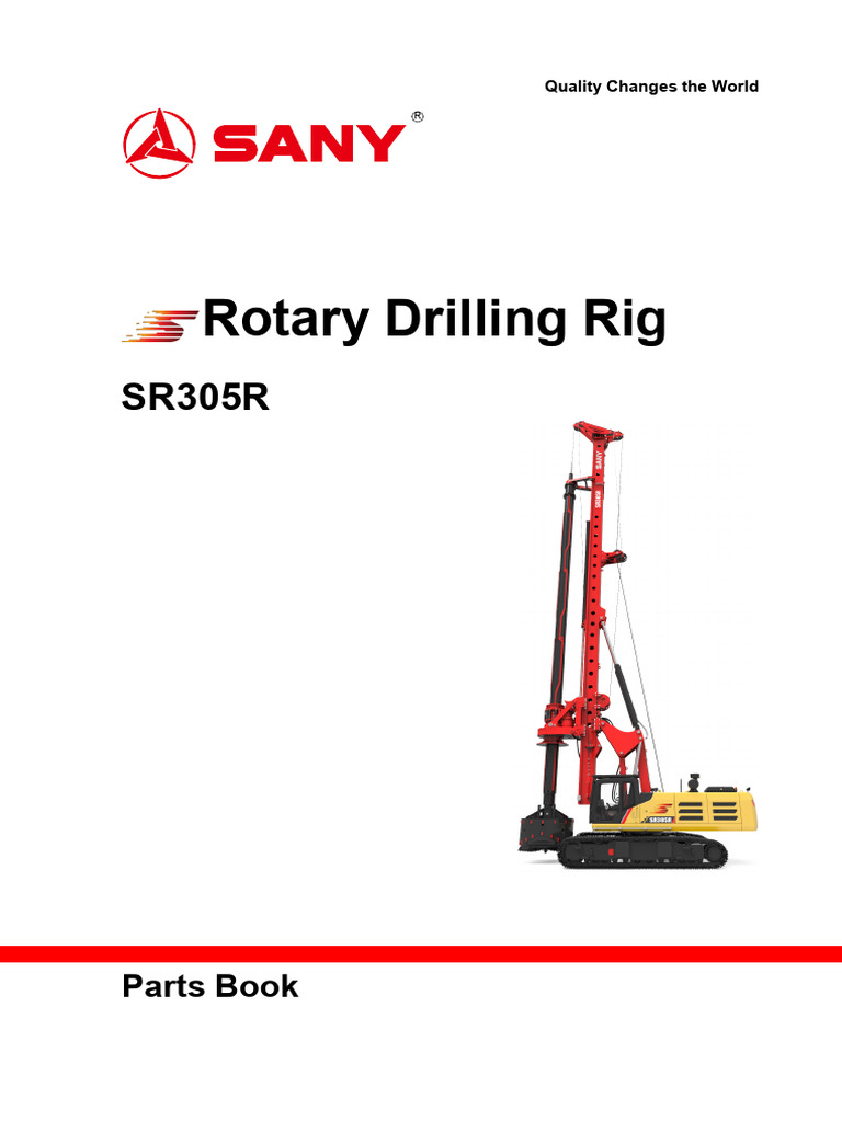 Rotary Drilling Rig: Parts Book | PDF | Valve | Vehicles