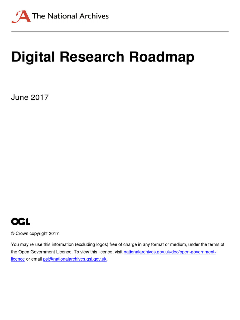 Digital Research Roadmap | PDF