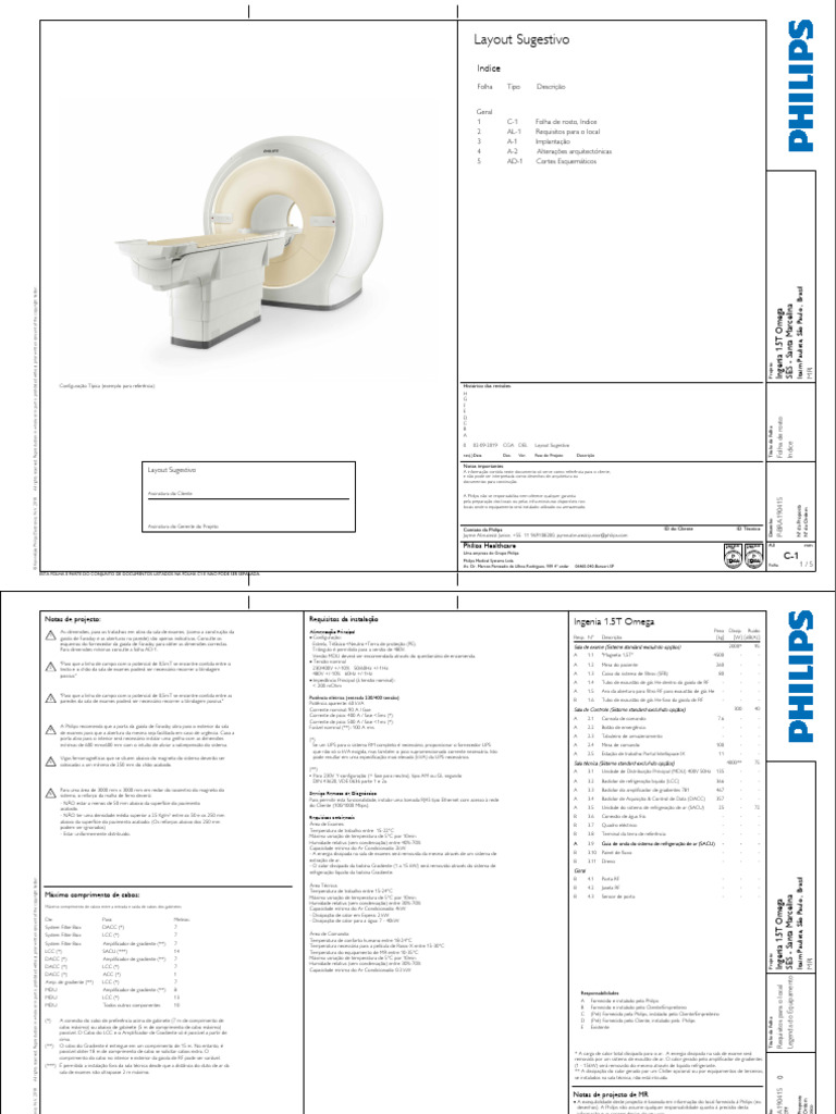 RM PHILIPS Ingenia 1.5 Omega - Lay Out | PDF