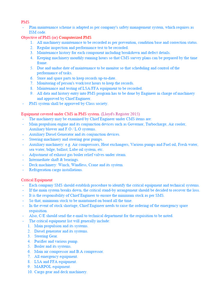 Answer For PMS | PDF