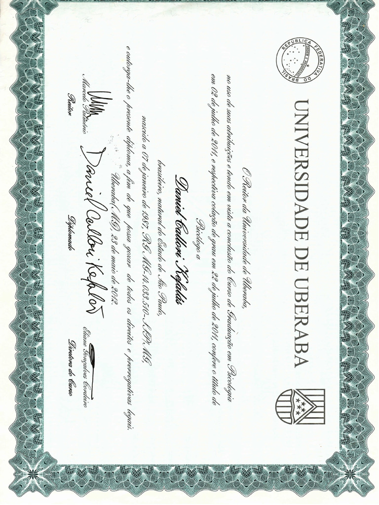 Diploma | PDF
