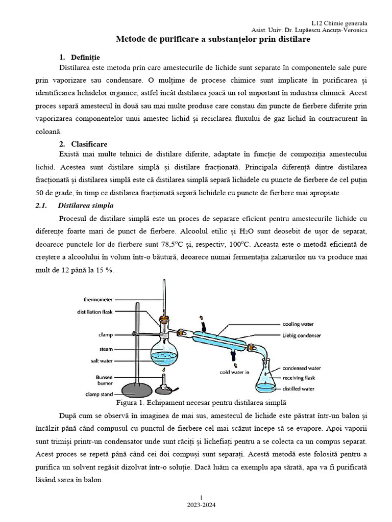 Laborator 12 Chimie Generala | PDF