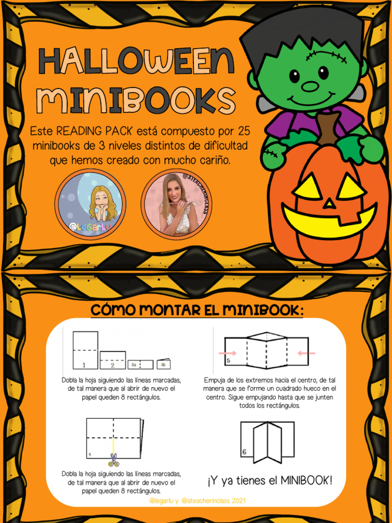 Halloween Mini Book Printable Pack | PDF | Candy | Halloween