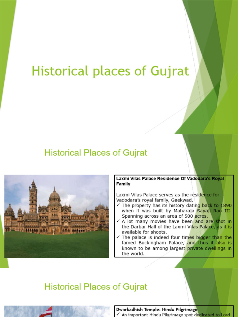 Historical Places of Gujrat and Chhattisgarh | PDF | Gujarat
