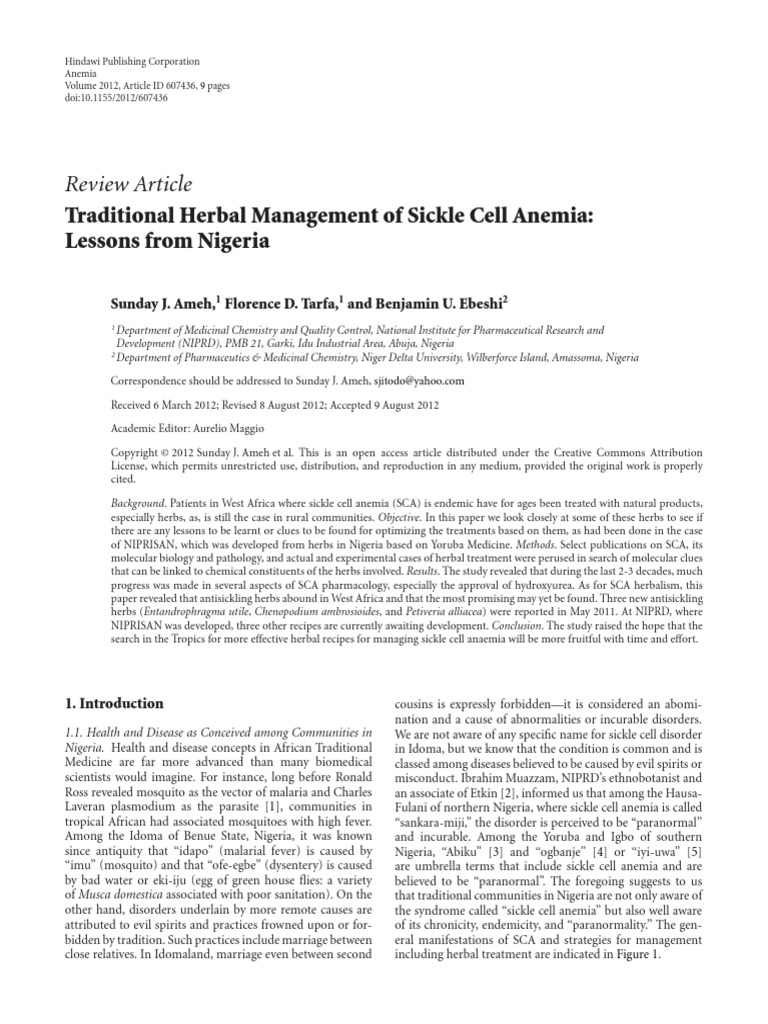 Sickle Cell | PDF | Medical Specialties | Clinical Medicine