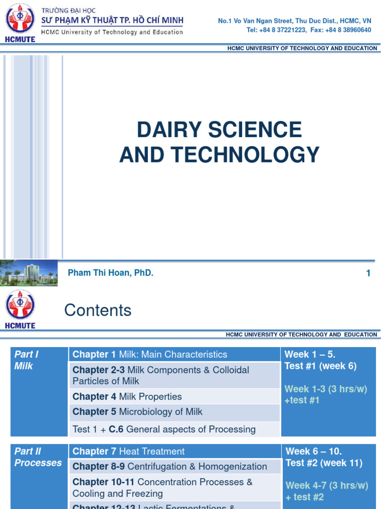 L1-Introduction To Milk and Dairy Production | PDF | Milk | Digestion