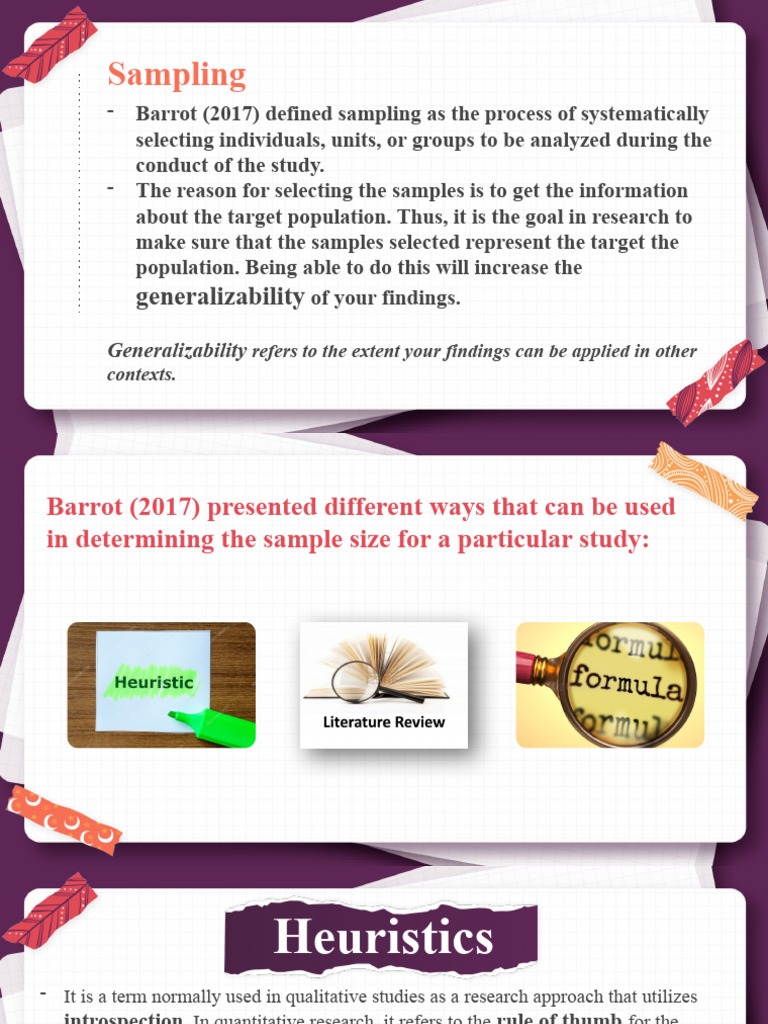 Research Design and Sampling | PDF | Teaching Methods & Materials ...