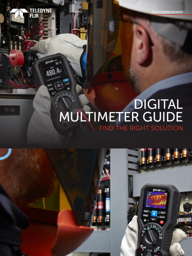 DigitalMultimeter Brochure US | PDF | Thermography | Infrared
