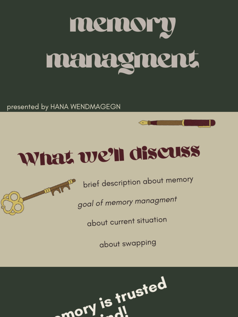 Memory Managment | PDF Memory Managment | PDF