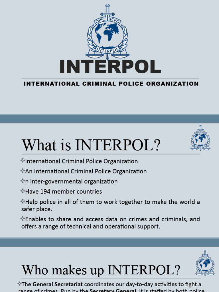 Interpol Group 1 | PDF | United Nations General Assembly ...